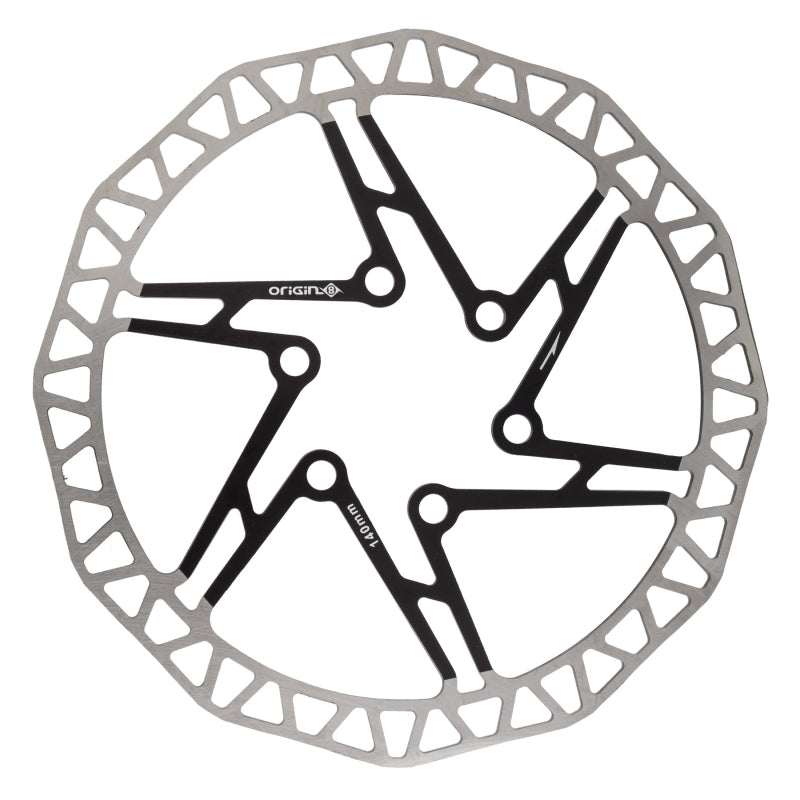 Origin8 SpeedCheck One-Piece Rotor 140mm Black Rotor – Amped Adventure
