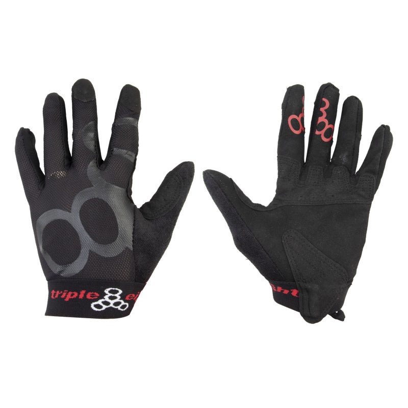 Triple eight Exoskin Gloves SM Unisex Black – Amped Adventure