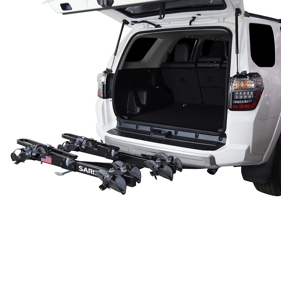 Saris Freedom Hitch Mount Rack 2'' Bikes: 4 Max weight per bike: 60 lb ...