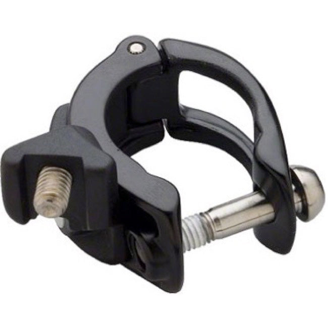 SRAM MatchMaker X Cockpit Clamp - Left Black With Ti Bolts – Amped ...